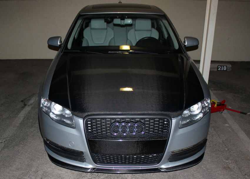 Carbon Fiber Lip Audi A4 B7 – Nick's Car Blog