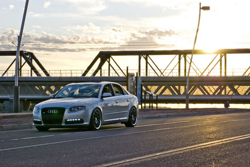 Audi A4 at Sunset – Nick's Car Blog