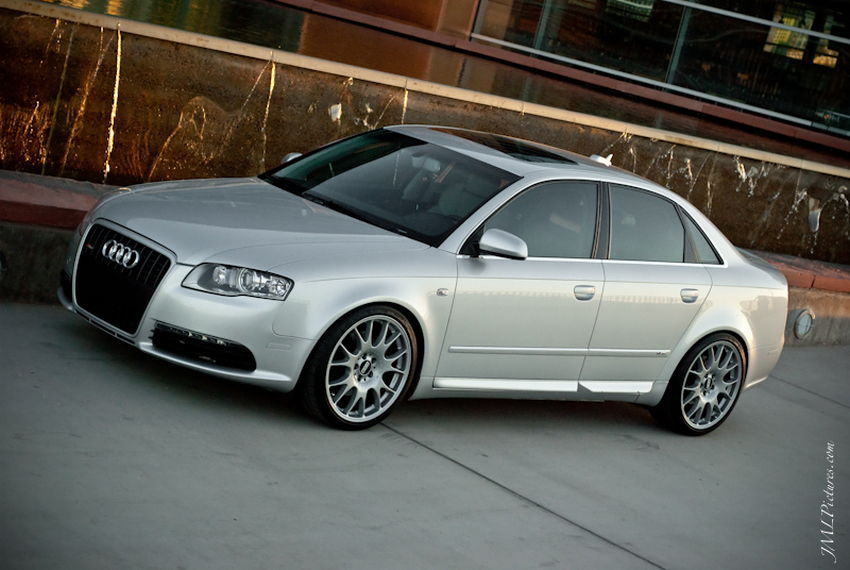 Audi A4 on BBS CH Silver Wheels – Nick's Car Blog