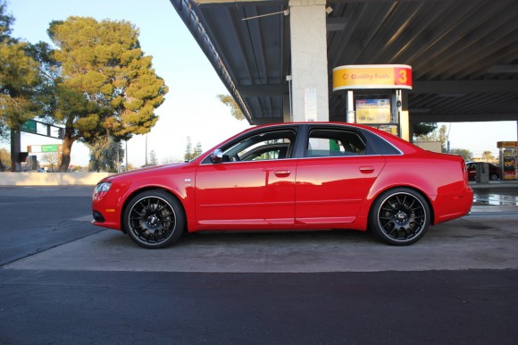 19″ wheels on stock B7 Audi S4 Suspension – Nick's Car Blog