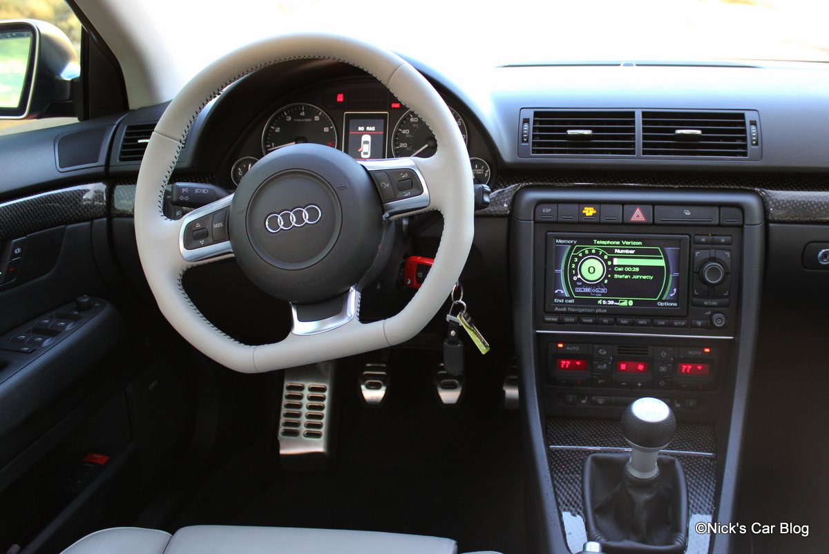 B7 S4 Interior with Flat Bottom Wheel – Nick's Car Blog