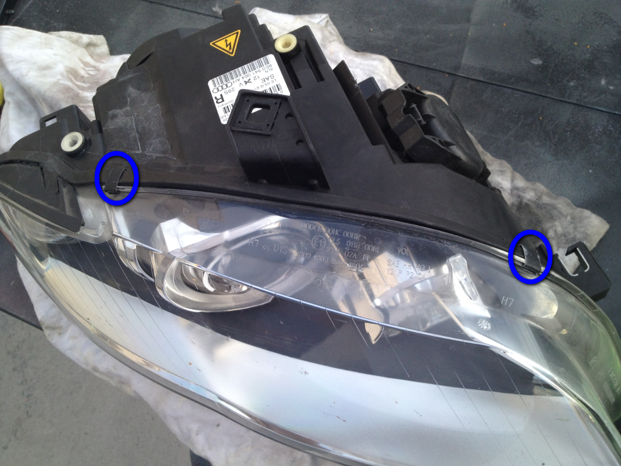 Metal Clips for Headlight – Nick's Car Blog