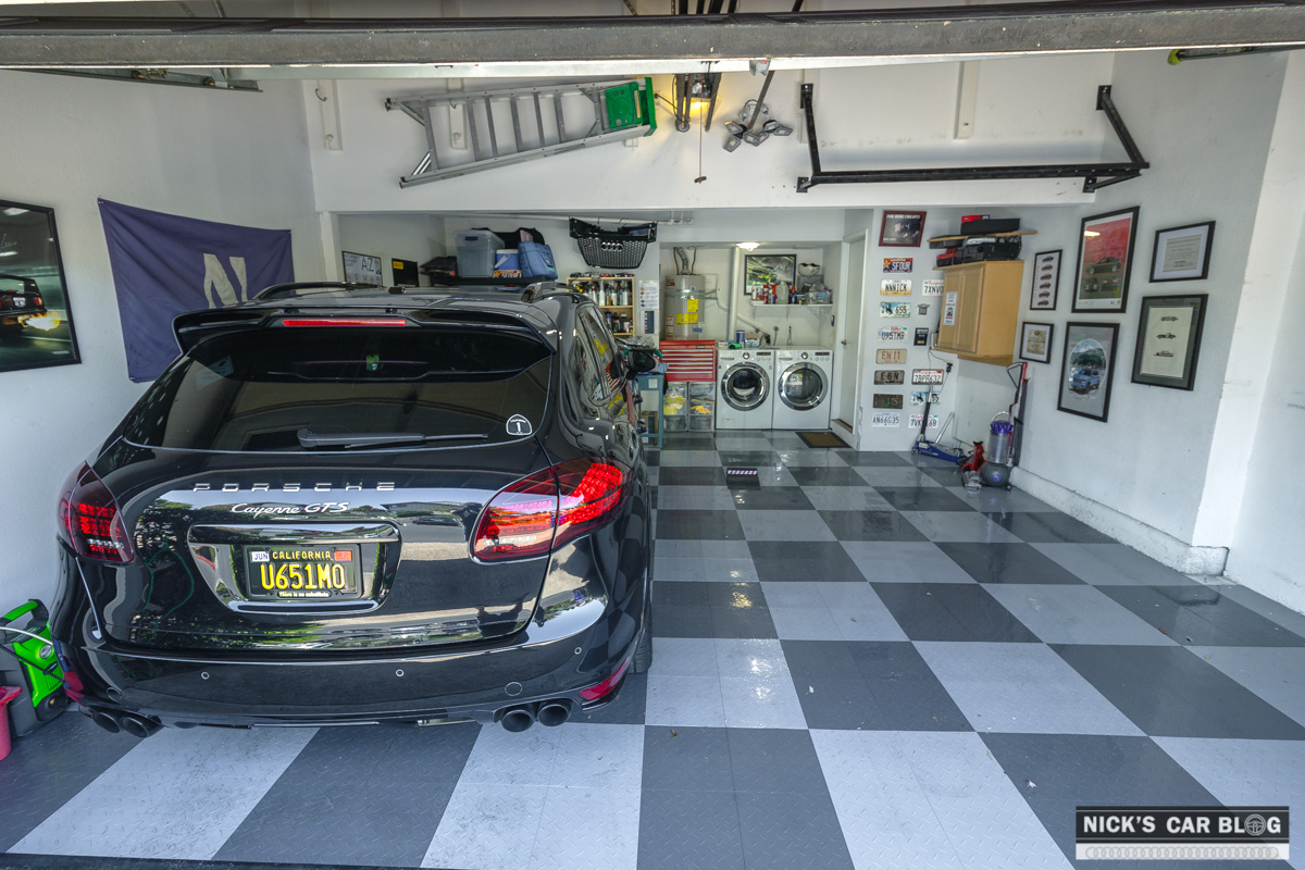 $1,000 Garage Makeover: Flooring, Lighting & Decor – Nick's Car Blog